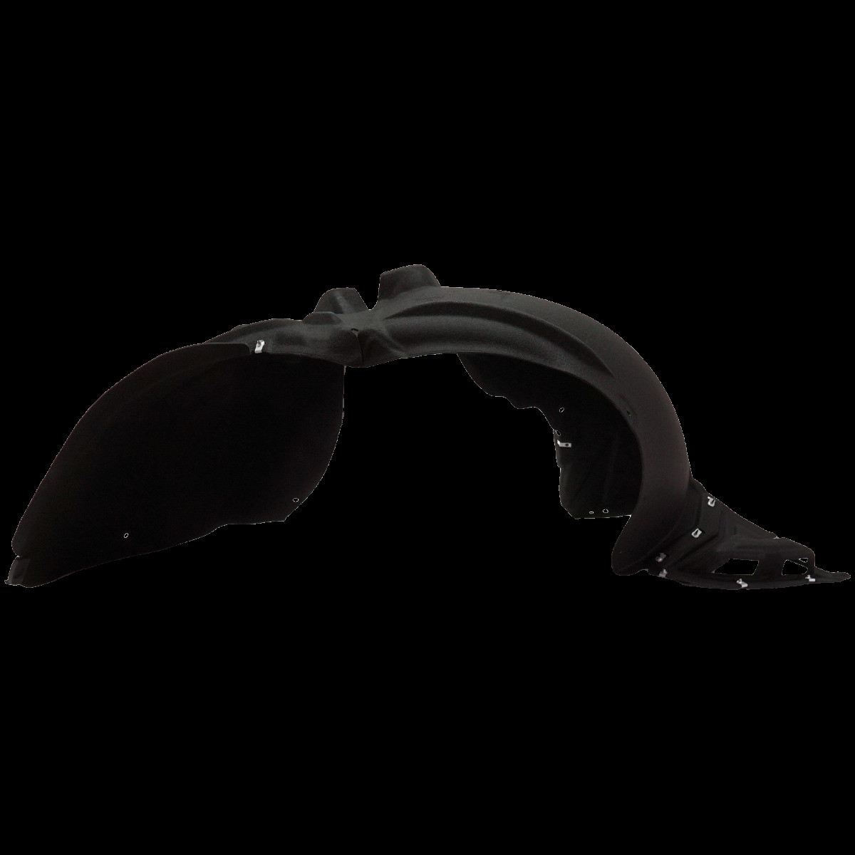 MALIBU 19-19 FRONT FENDER LINER RH, Polyethylene terephthalate, Thermo ...