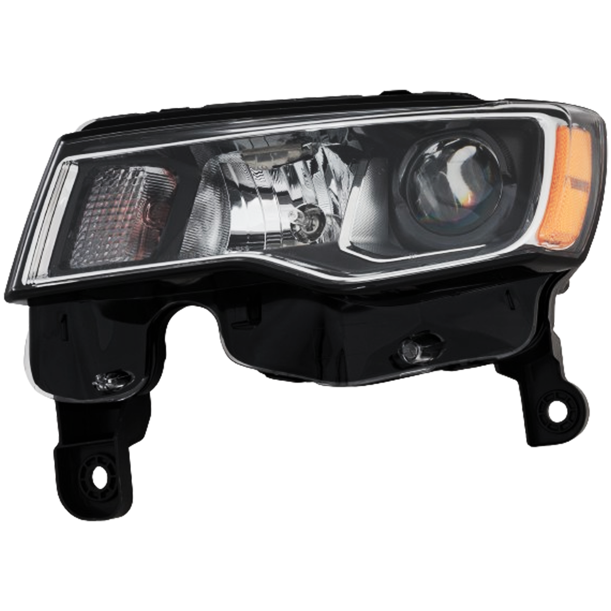 2017-2021 Jeep Grand Cherokee Halogen Combination Headlight Assembly ...