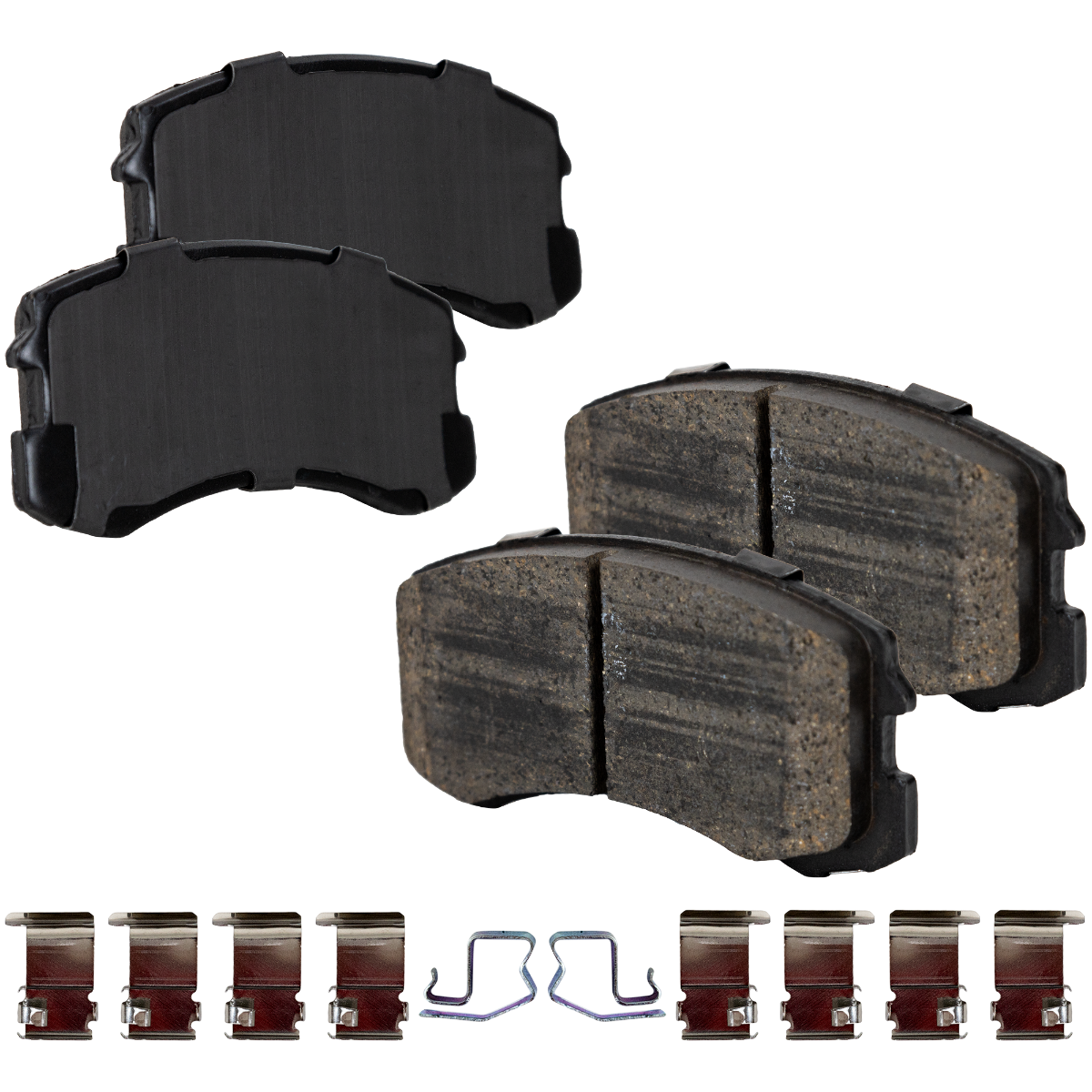 LANCER 02-07 FRONT BRAKE PAD SET, 2-Wheel Set - Busted Auto Parts
