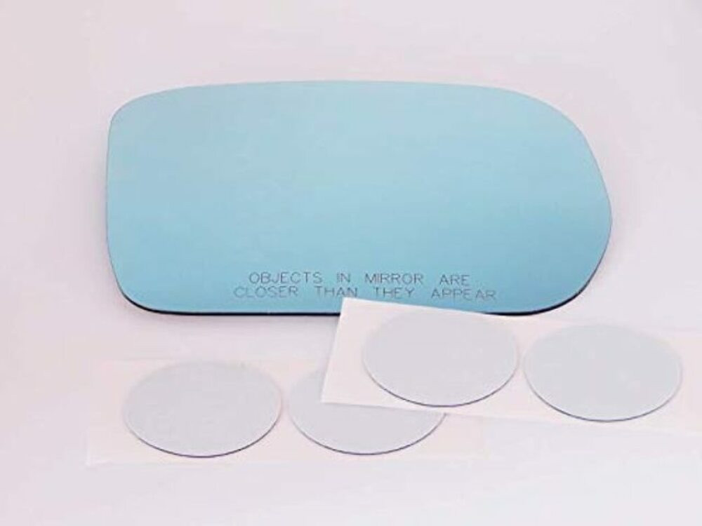 Compatible with 02-06 MDX Passenger Convex Heated Blue Mirror Glass ...