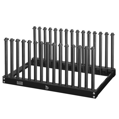 Burco Windshield and Backglass Carrier, Glass Rack, S-Series (14-Lite ...