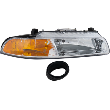 STRATUS 95-00 HEAD LAMP RH, Assembly, Halogen, w/ Improved Pattern Beam ...
