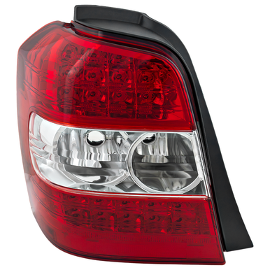 HIGHLANDER 06-07 TAIL LAMP LH, Lens and Housing, Halogen, Clear and Red ...