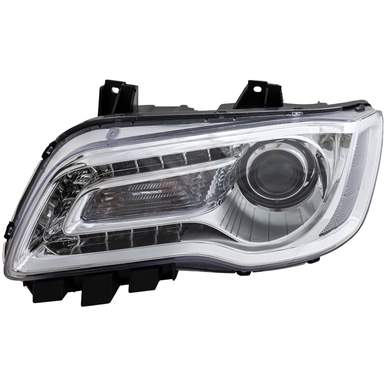 CHRYSLER 300 15-17 HEAD LAMP LH, Assembly, Halogen, Chrome Interior ...