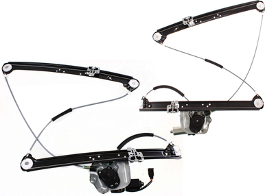 X5 00-06 FRONT WINDOW REGULATOR RH AND LH, Power, With Motor - Busted ...