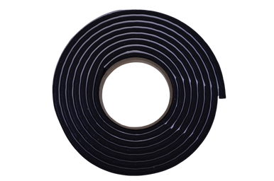 8mm x 10' Foam Core Round Butyl Tape Roll Auto Glass Adhesive Soft Seal ...