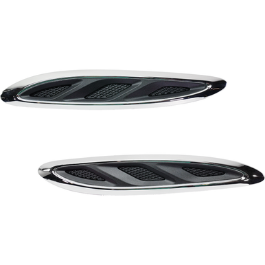 ENCLAVE 13-17 HOOD MOLDING RH AND LH, Chrome - Busted Auto Parts