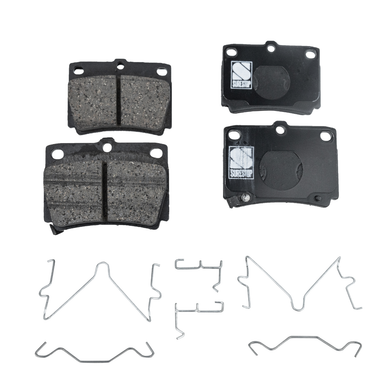 MONTERO SPORT 97-04 REAR BRAKE PAD SET, 2-Wheel Set - Busted Auto Parts