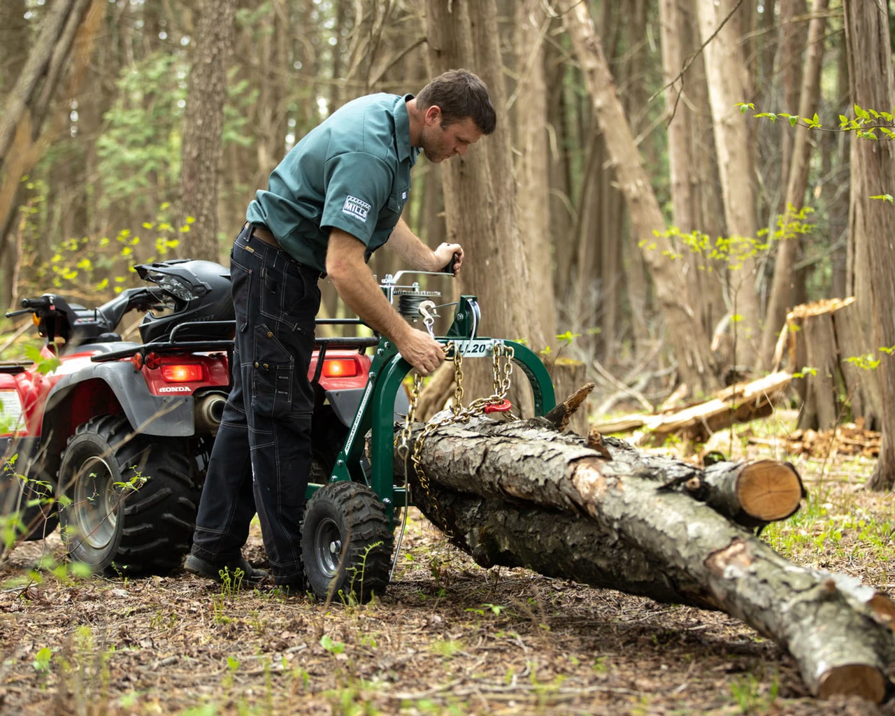 Loglander™ 20 Log Arch | Woodland Mills