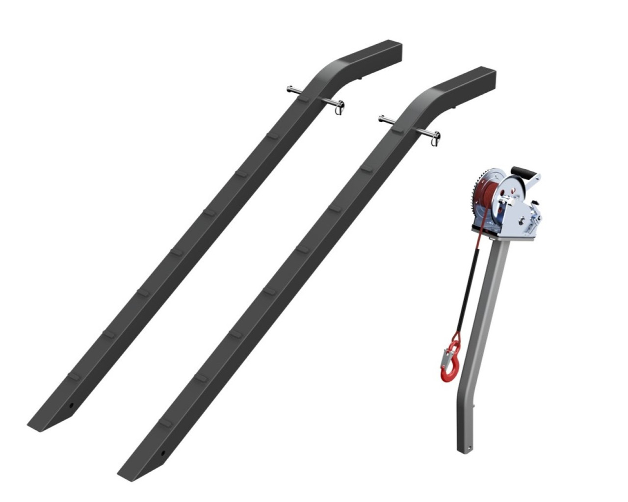 Bushlander® Log Loading Ramp & Winch Kit