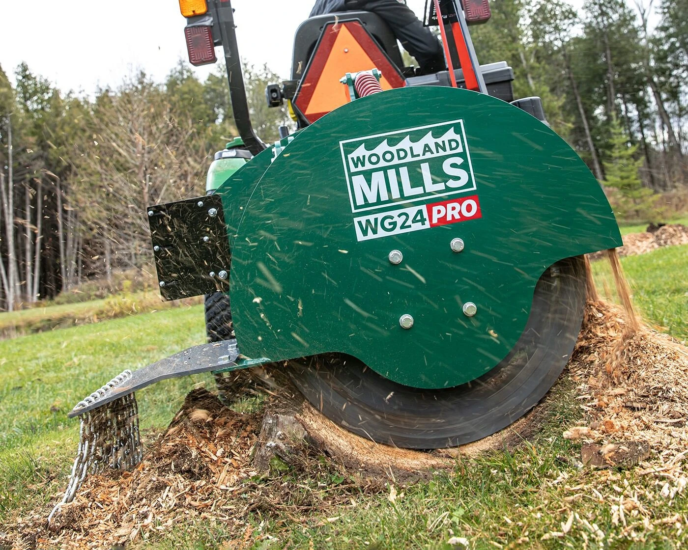 WG24 PRO Stump Grinder | Woodland Mills