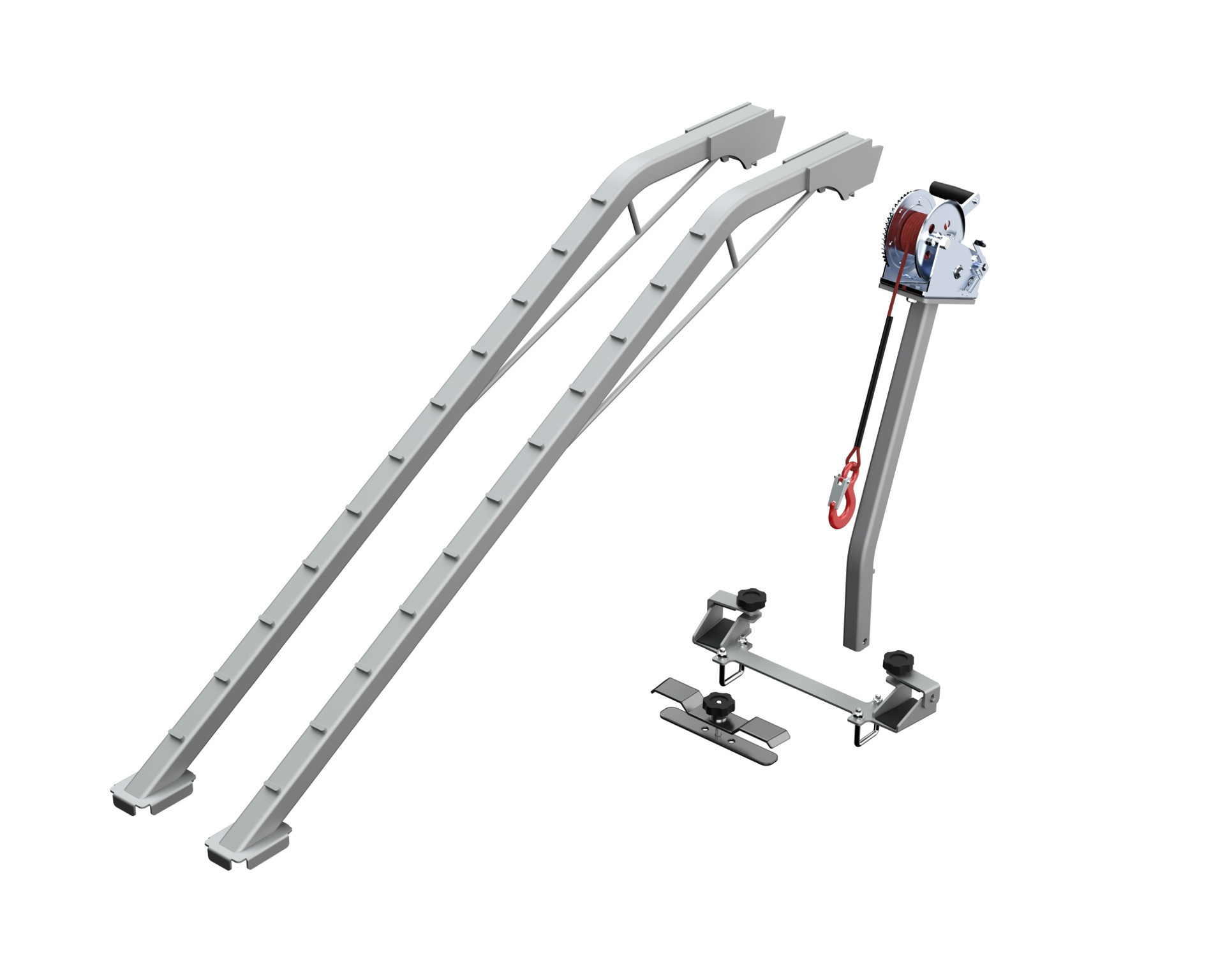 Woodlander® Log Loading Ramp & Winch Kit