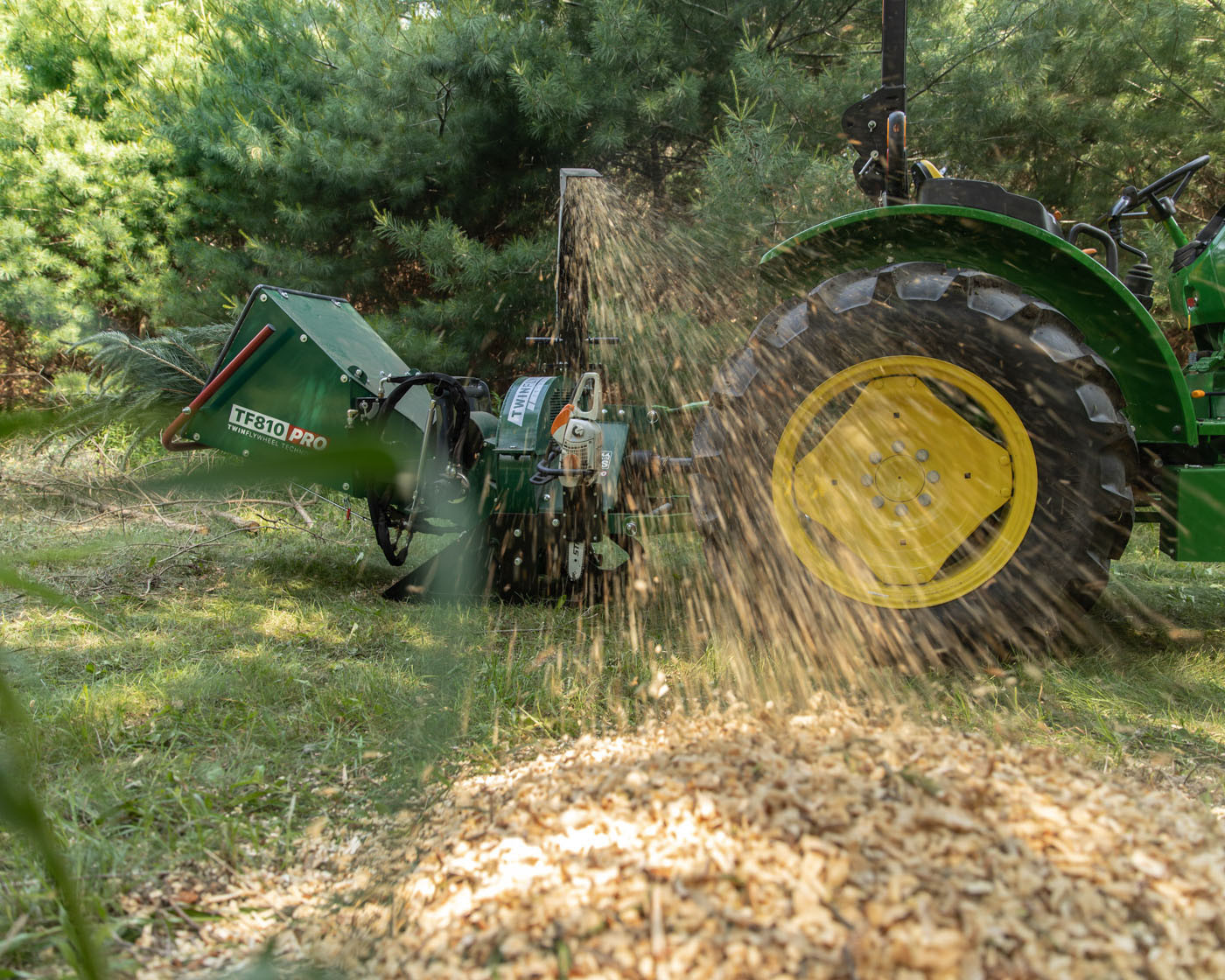 TF810 PRO 8" PTO Wood Chipper