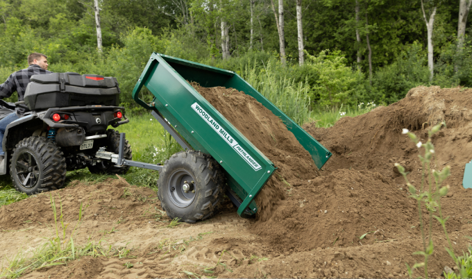 The Best ATV Trailer for Heavy Load Carrying - Woodland Mills Canada