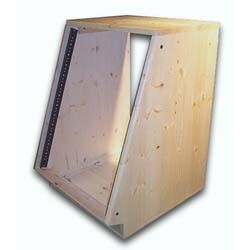 Nice-Racks 14-Space Slanted Studio Rack 14U