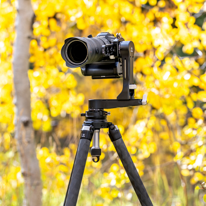 Versa-34L Tall Carbon Fiber Tripod: SureGrip™ Apex