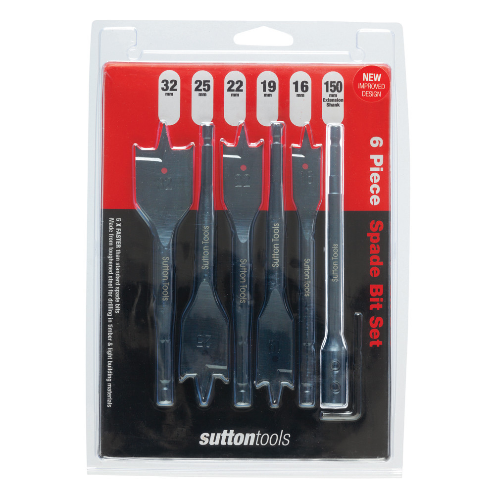 BIT SPADE SET 16,20,22,25,32 - Lamcal Builders Supplies