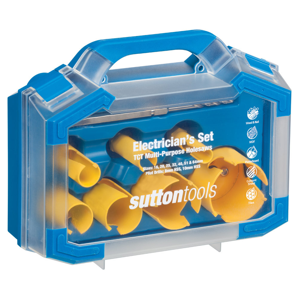 HOLESAW TCT ELECTRICIAN SET - Lamcal Builders Supplies