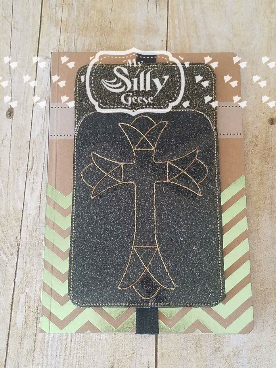 4x4 & 5x7 Cross Sketch - My Silly Geese