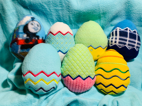 5x7 ITH Egg Stuffy Set - My Silly Geese