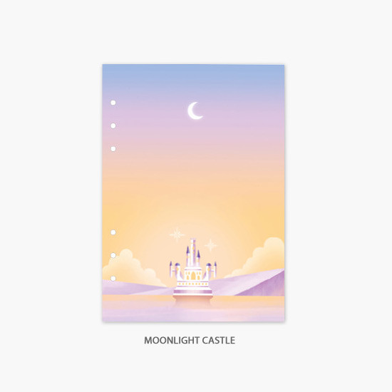 Second Mansion Moonlight 6-ring A5 planner notebook refill