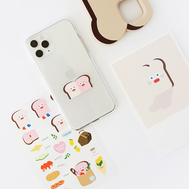 ROMANE Brunch brother PVC deco sticker 2 sheets set