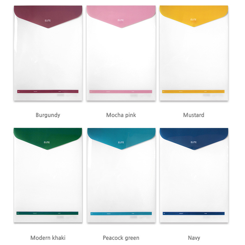 2young Elite A4 file folder pouch set