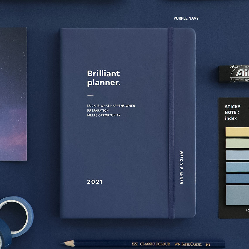 ICONIC 2021 Brilliant dated weekly diary planner