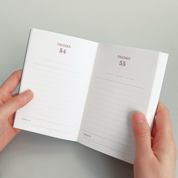 Indigo 365 days dateless gratitude daily journal