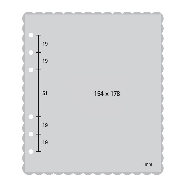 2NUL Biscuit wide A6 6 ring blank note paper refill set