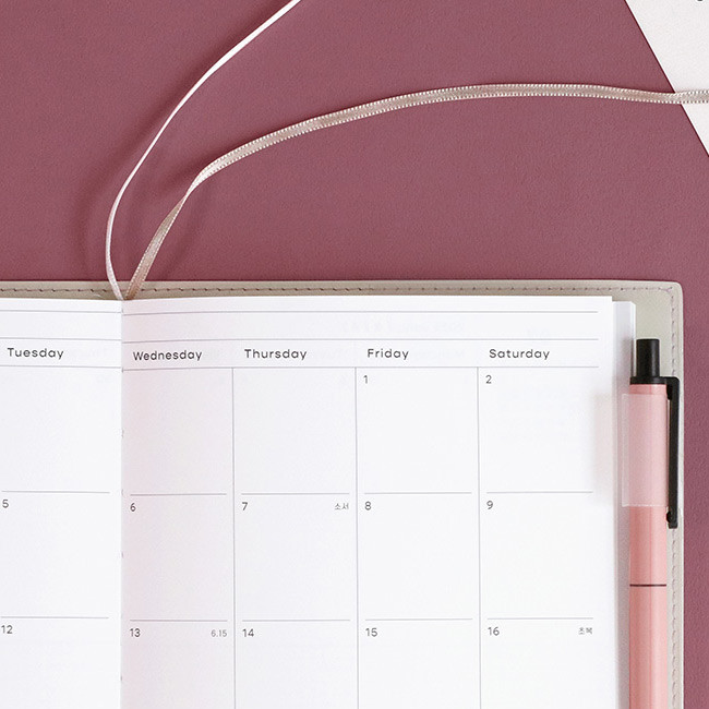 ICONIC 2022 Simple Medium Dated Weekly Diary Planner