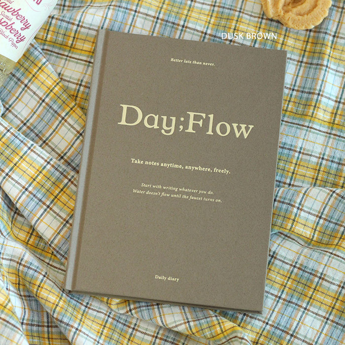 Dash And Dot Day Flow Dateless Daily Diary Journal
