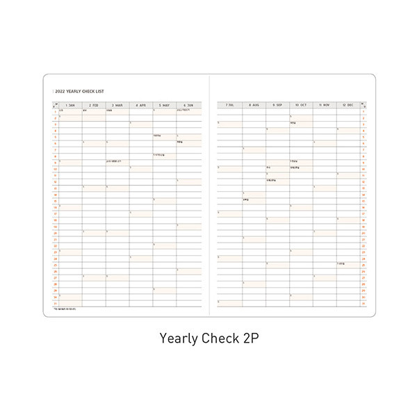 Ardium My 2022 Dated Monthly Diary Planner - Fallindesign