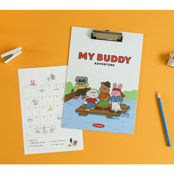 Dailylike My Buddy A4 Document Holder File Clipboard