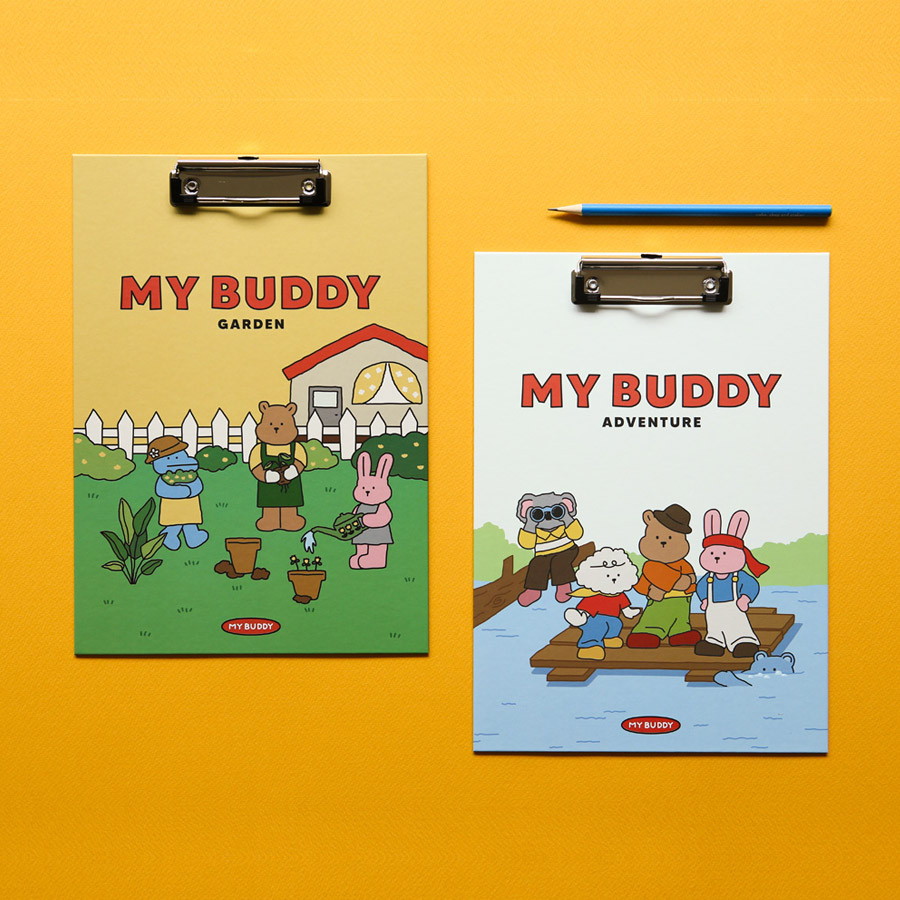 Dailylike My Buddy A4 Document Holder File Clipboard