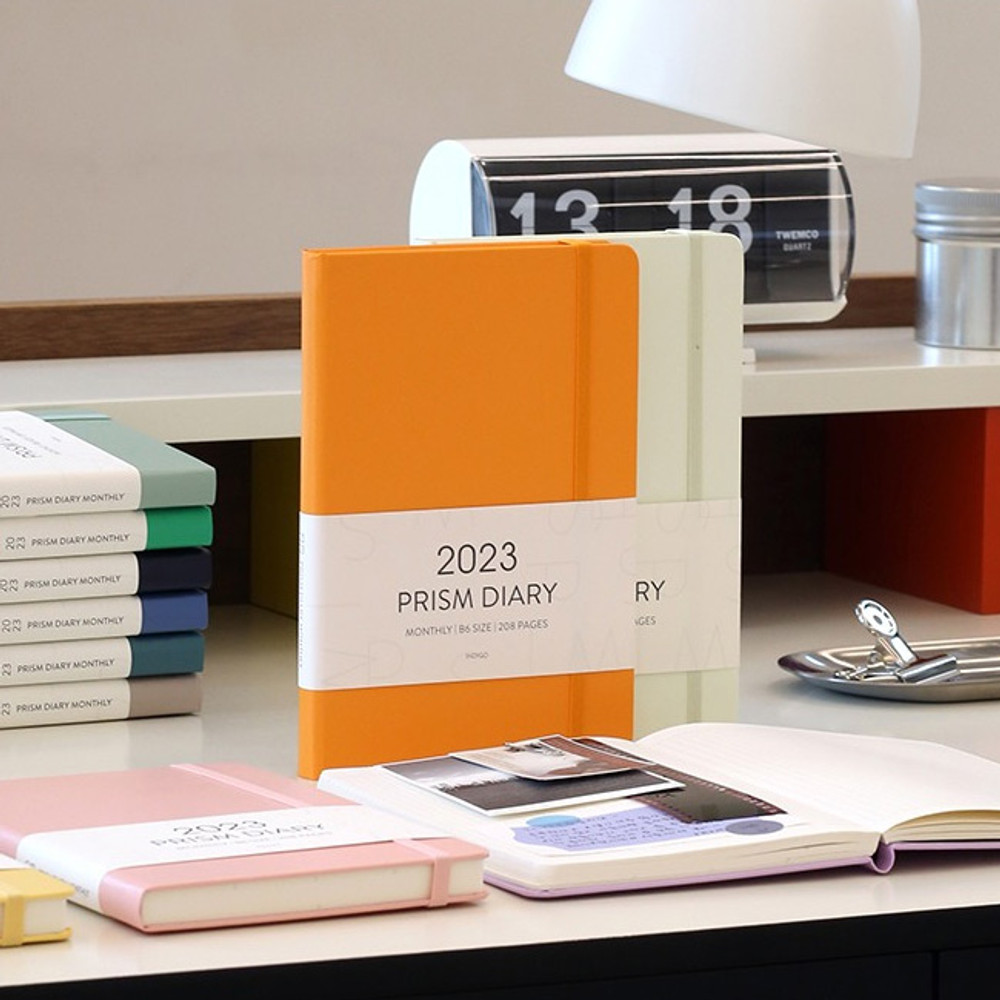 Indigo 2023 Prism B6 Dated Monthly Diary Planner