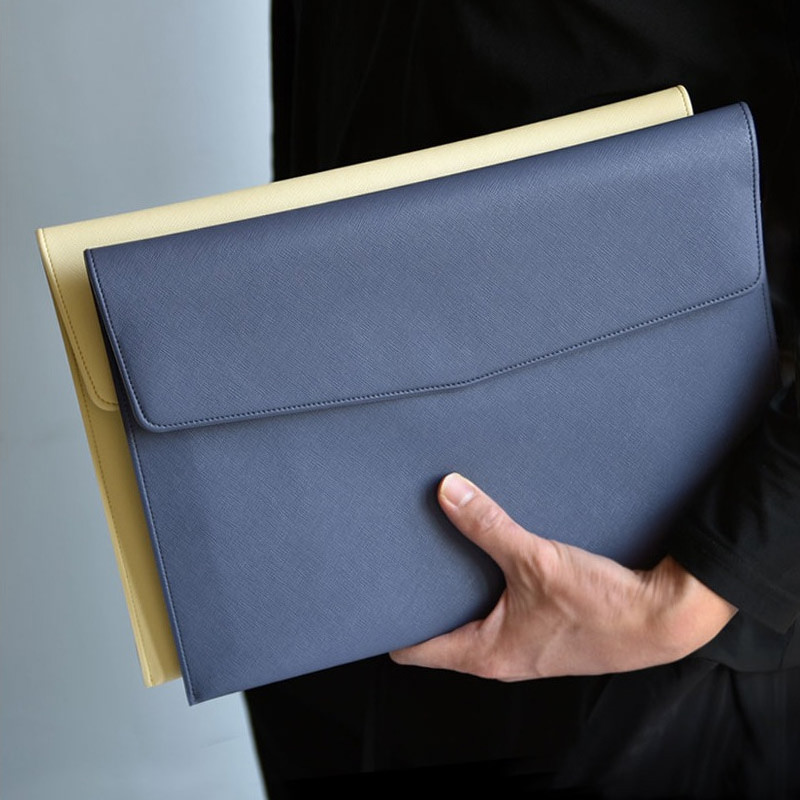 Play Obje Pocket A4 PU File Folder Clutch Bag