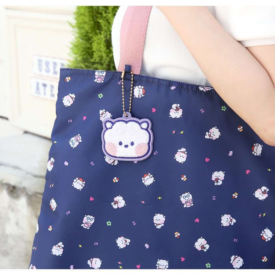 BT21 Minini Pattern RJ Shoulder Tote Bag - fallindesign