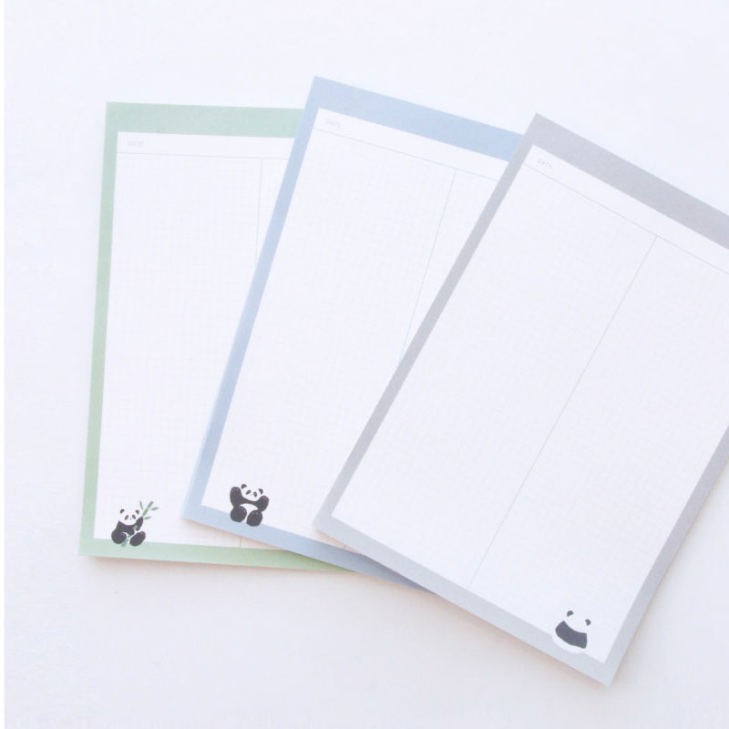 Jam Studio Hello Bao A5 Sized Grid Notepad 40 Sheets