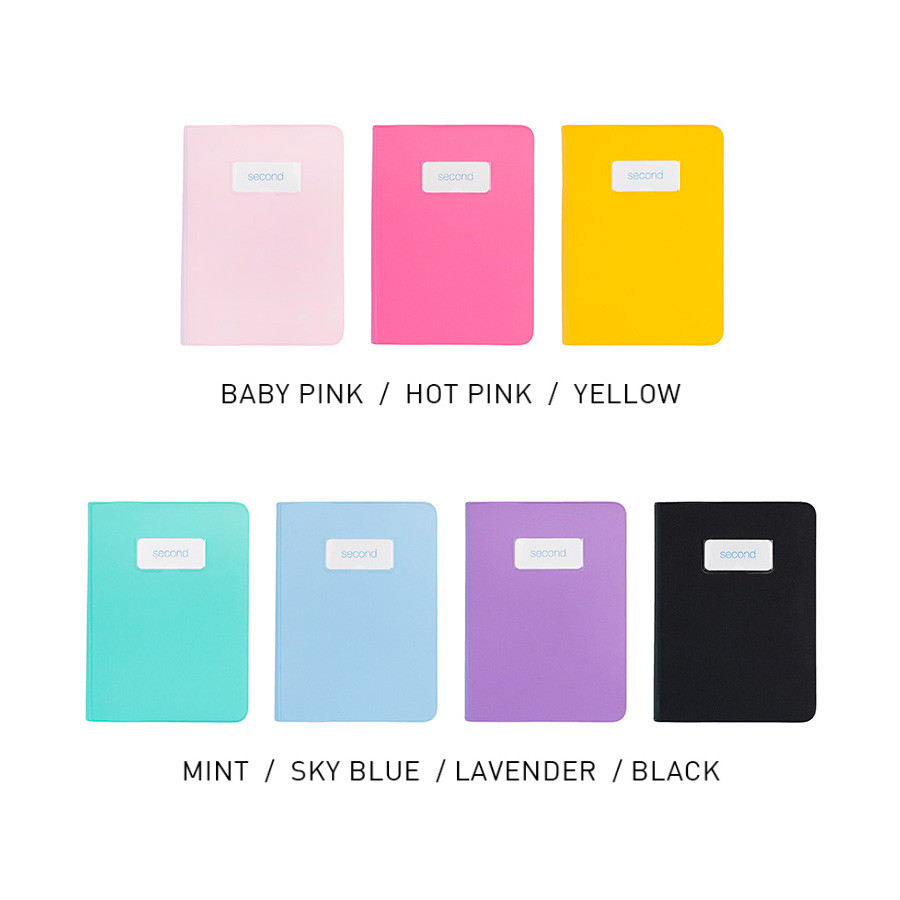 2NUL Second A6 Undated Weekly Diary Planner