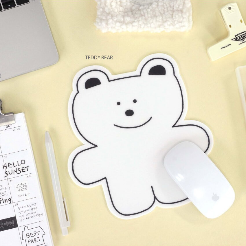 Iconic Doodle Mouse Pad 01-04: Non-Slip Grip & Smooth Glide