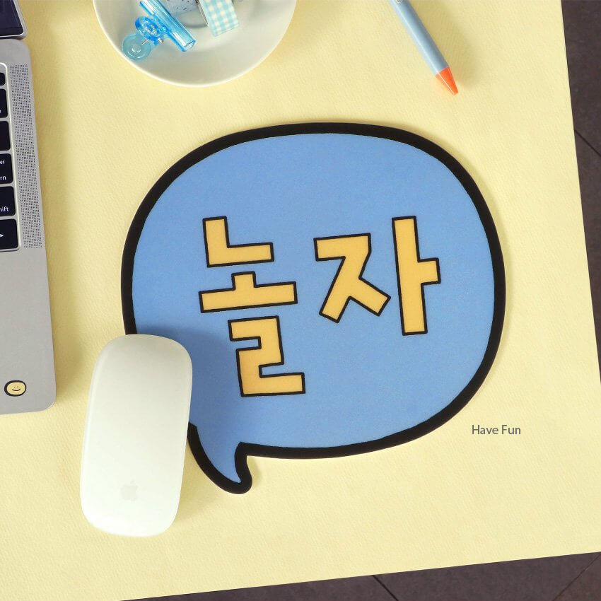 Iconic Doodle Mouse Pad 05-08 | Non-Slip Grip, Cute Design