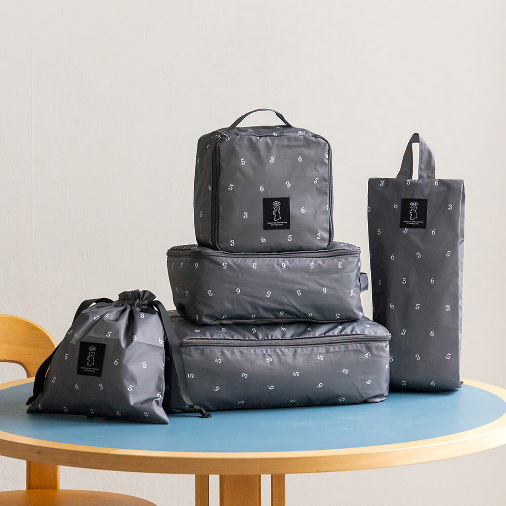 Romane Pattern 365 Travel Luggage Packing Cubes Set