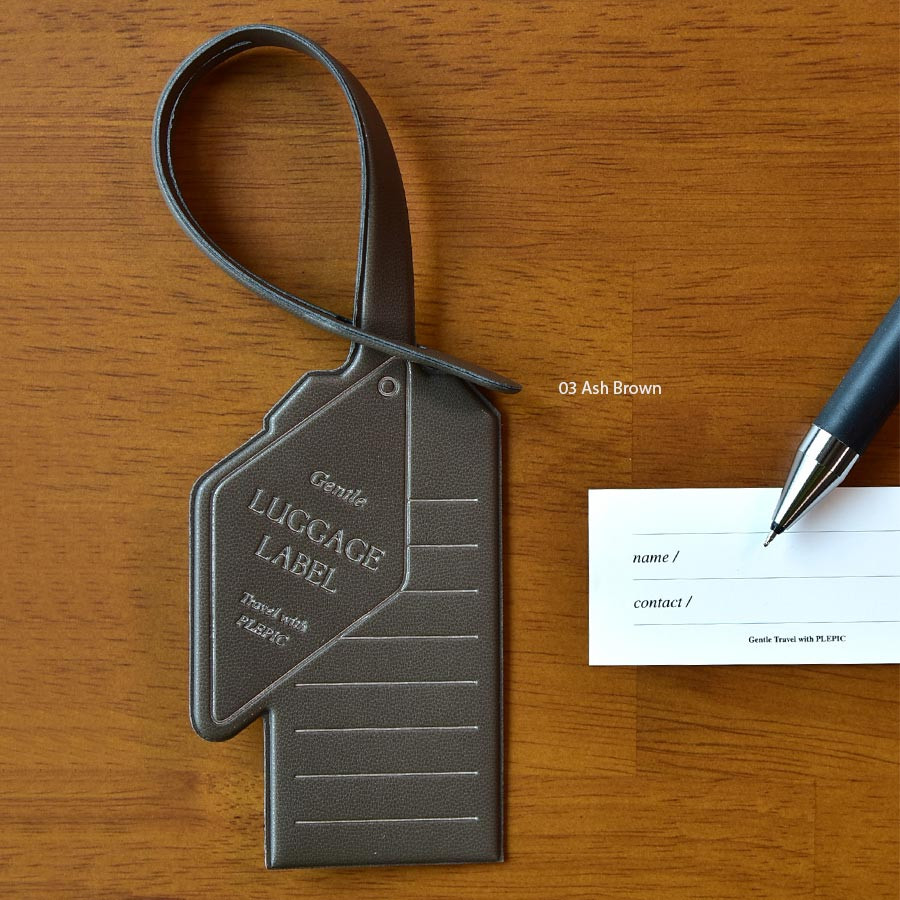 Stylish & Durable: Plepic Gentle Travel Luggage tags