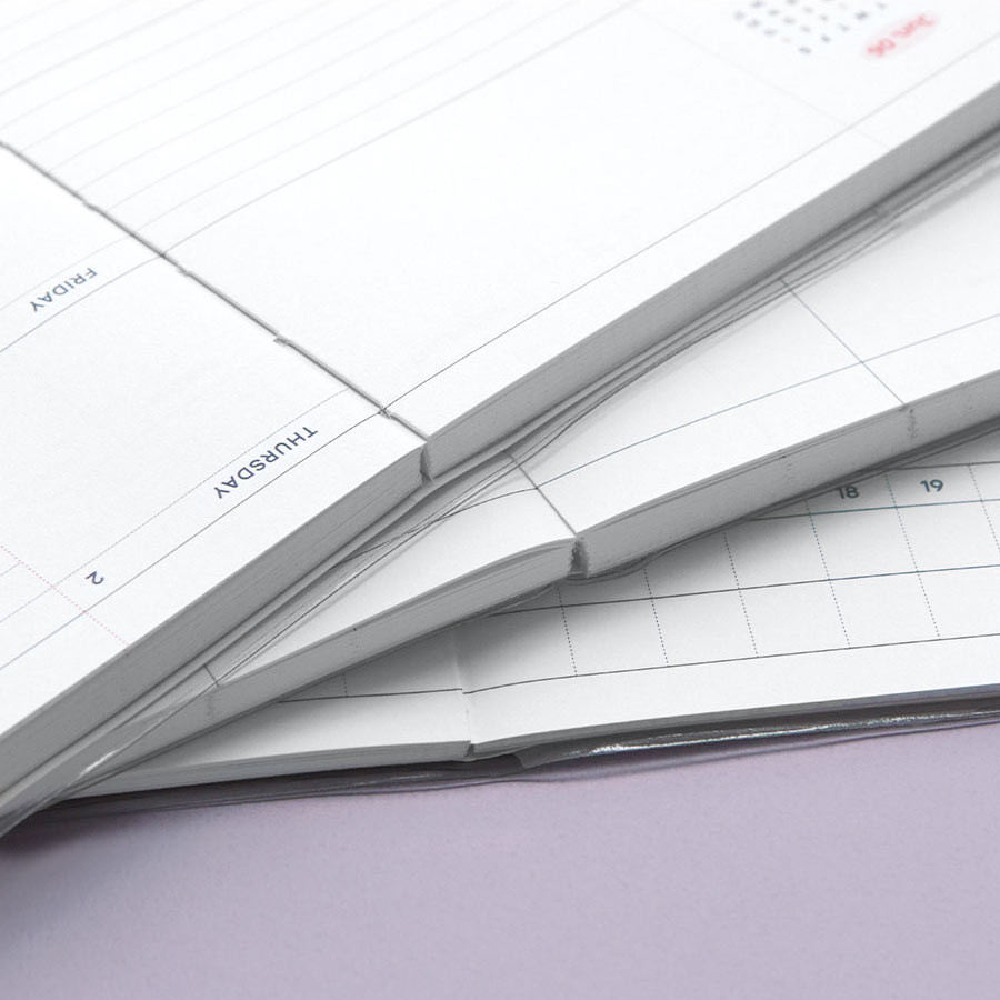 Iconic 2026 Record On Weekly Diary Planner | Compact B6 Size