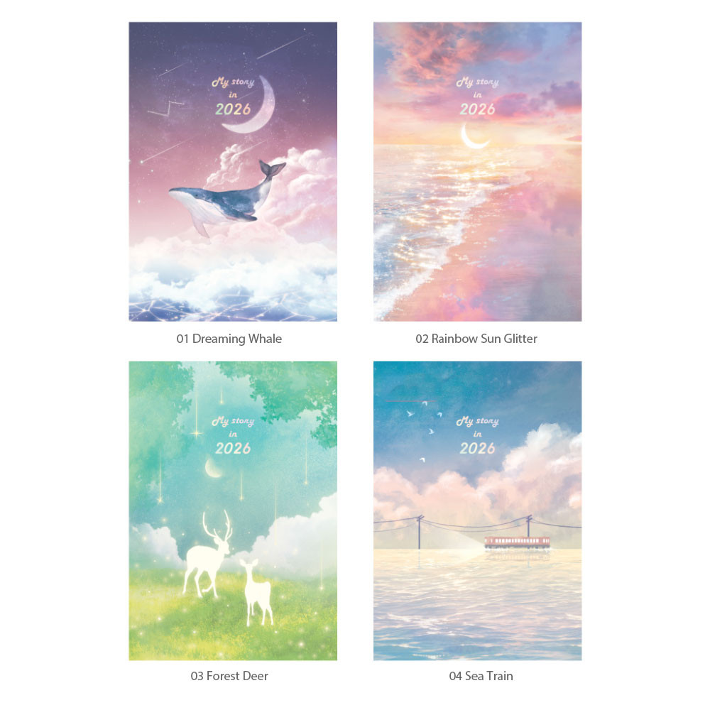 2026 My Story Weekly Diary | Watercolor Emotion - PLEPLE