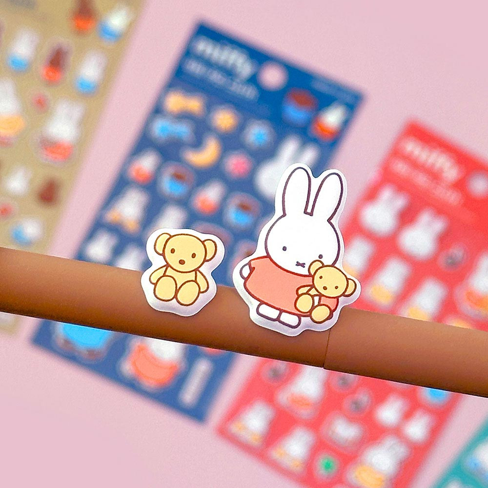 Miffy Cushion Epoxy Sticker - Cute Random Design