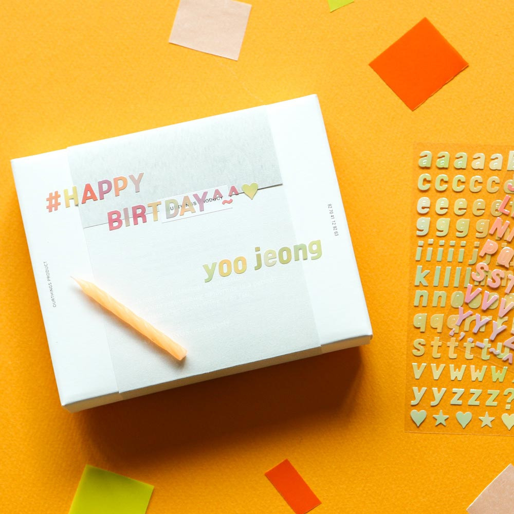 Diary Deco Sticker Pack: Hologram, Removable, Clear Stickers