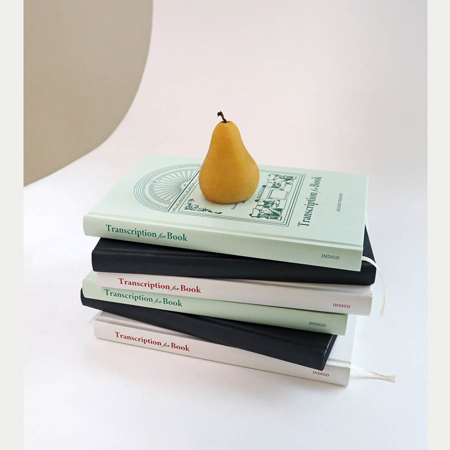 Indigo Transcription For Book A5 Lined Notebook Ruled Note