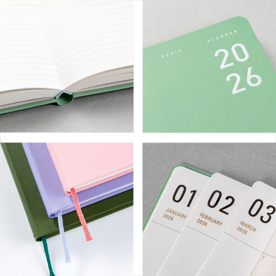 Basic Monthly Planner 2026 | Simple Planning - Ardium
